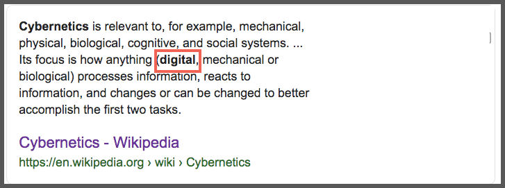 An Introduction to Digital Cybernetics for Business